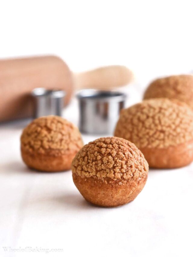 Choux au craquelin - Wheel of Baking