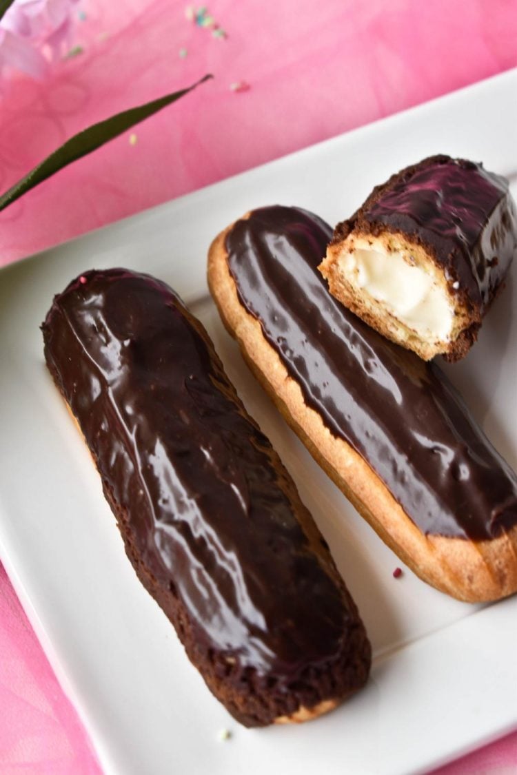 How to make Eclairs: Troubleshooting and Recipe - Wheel of Baking