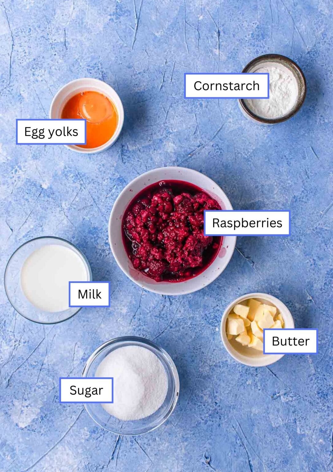 Raspberry Pastry Cream - Wheel of Baking