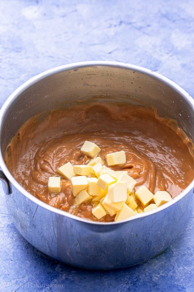 Caramel Pastry Cream - Wheel of Baking