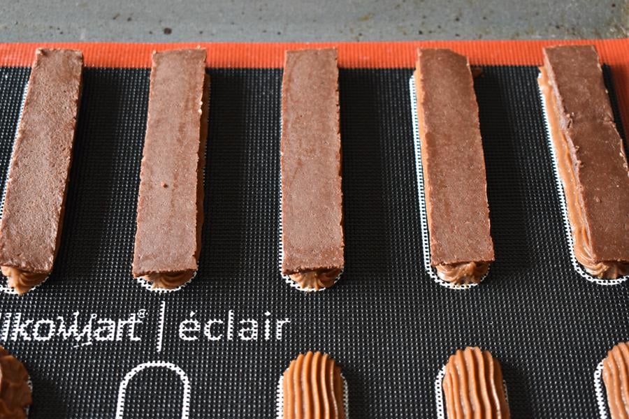 How to make Triple Chocolate Eclairs - Wheel of Baking