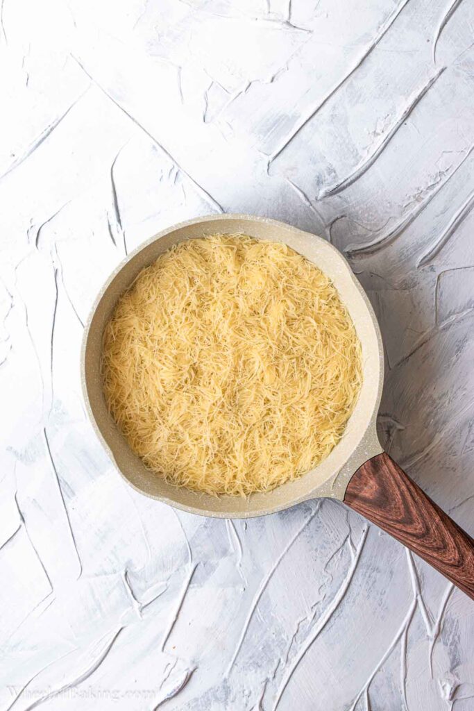 Kunefe Cheese Dessert (Turkish style) - Wheel of Baking