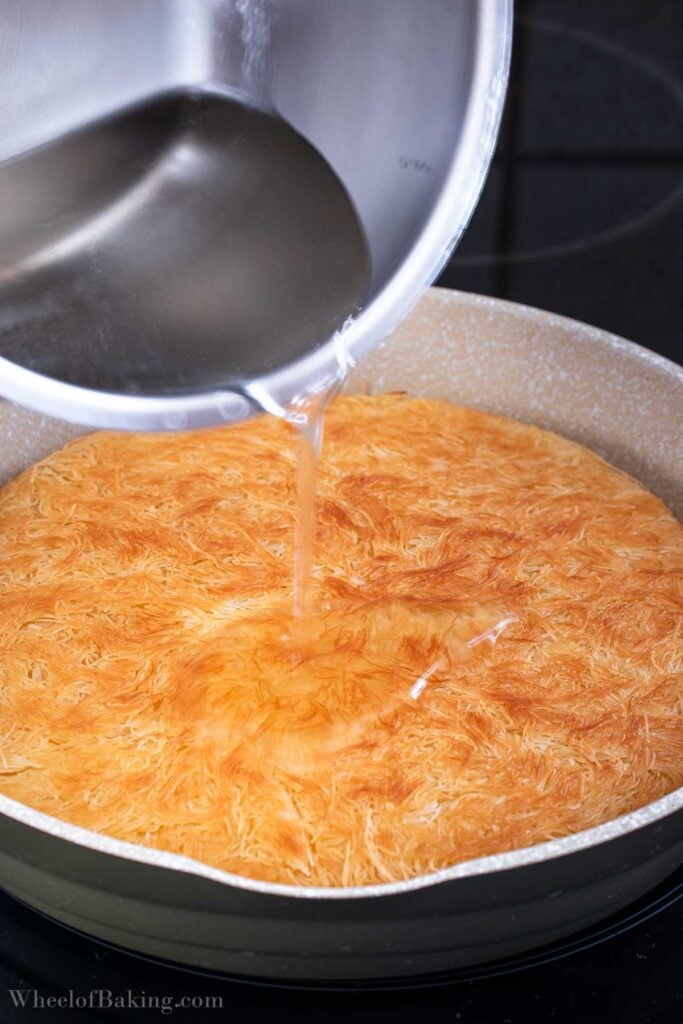 Kunefe Cheese Dessert (Turkish style) - Wheel of Baking