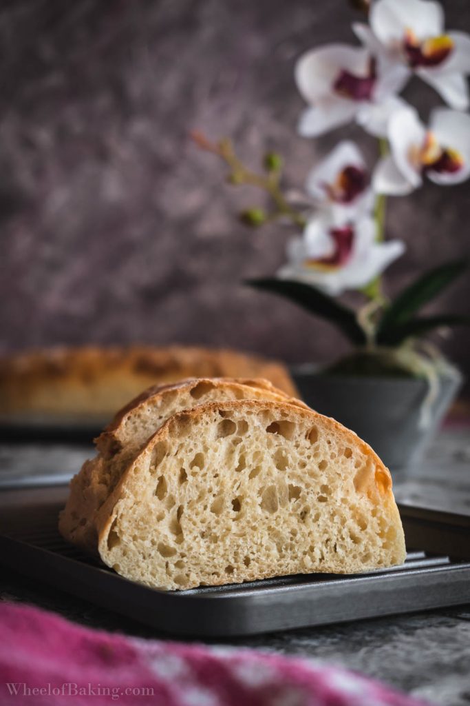 Easy No Knead Bread Recipe (no pan required) - Wheel of Baking
