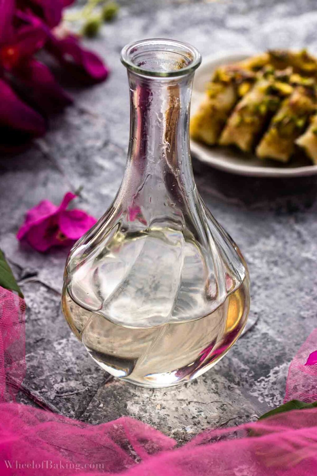 Orange Blossom Syrup (Rich Simple Syrup) - Wheel of Baking