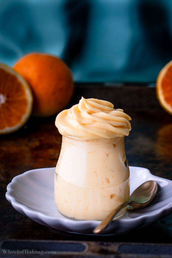 Orange Pastry Cream - Wheel of Baking