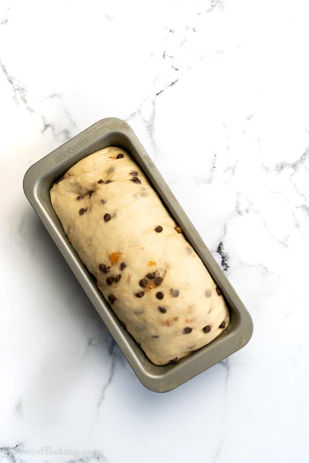 Pain de Mie with Chocolate Chips and Candied Fruits - Wheel of Baking