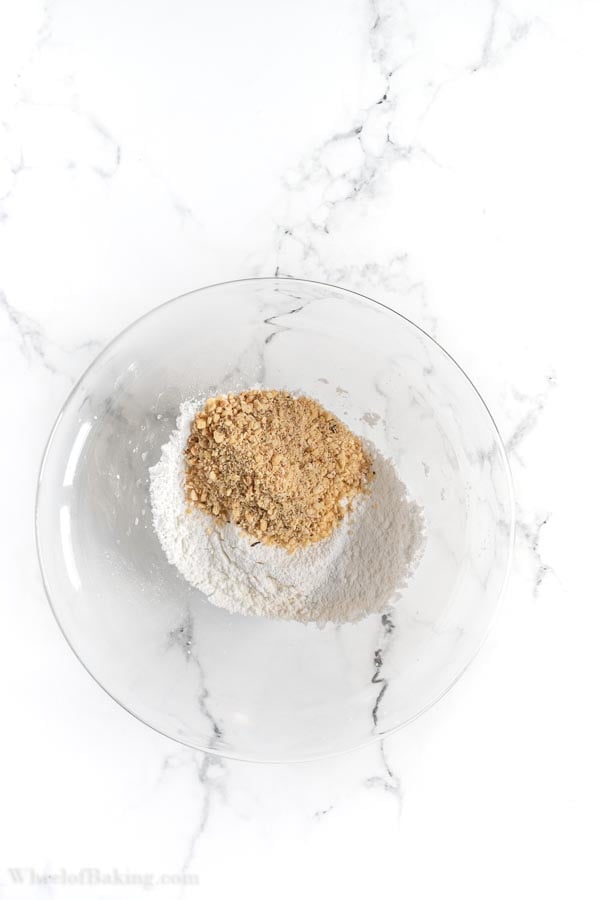 Hazelnut Raspberry Financiers - Wheel of Baking