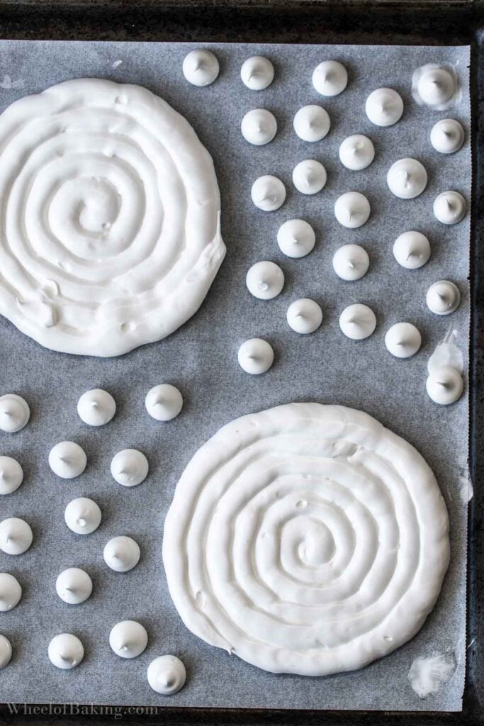 Vacherin Dessert (Meringue Ice Cream Cake) - Wheel of Baking